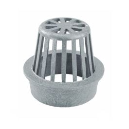 NDS 4" Atrium Grate - Gray | Drainage Connect