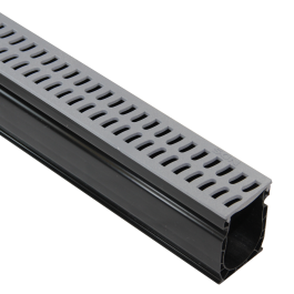 9' Slim Channel with Grates | Drainage Connect
