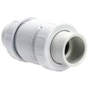 1-1/2" PVC True Union Swing Check Valve | Drainage Connect