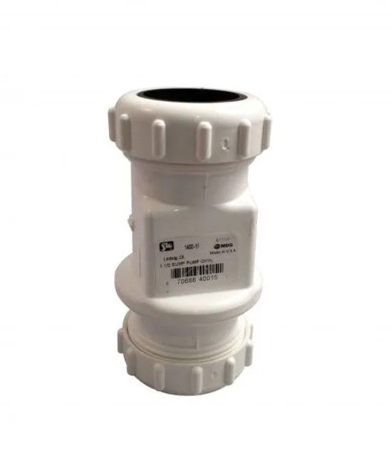 1.5" Sump Pump Swing Check Valve | Drainage Connect