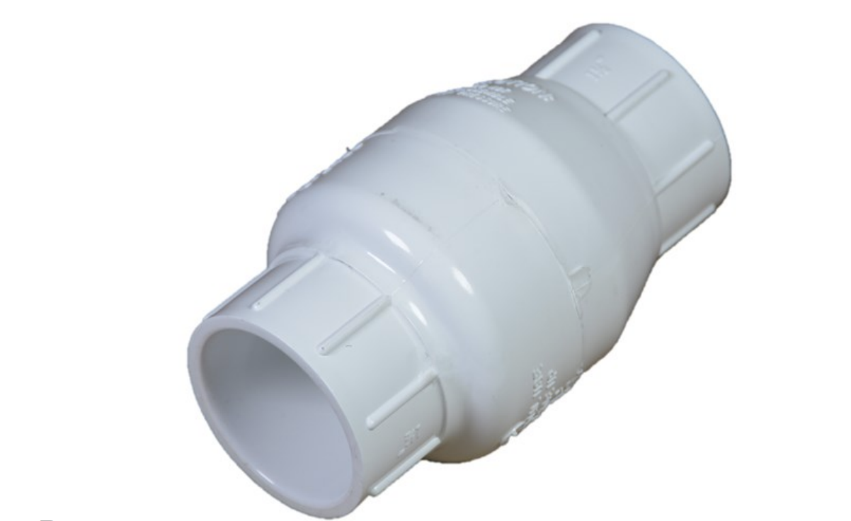 3/4" PVC Swing Check Valve | Drainage Connect